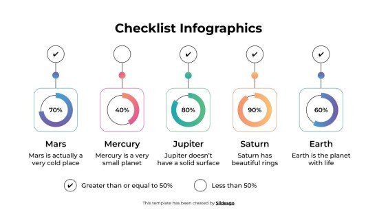 Checklist Infographics Template