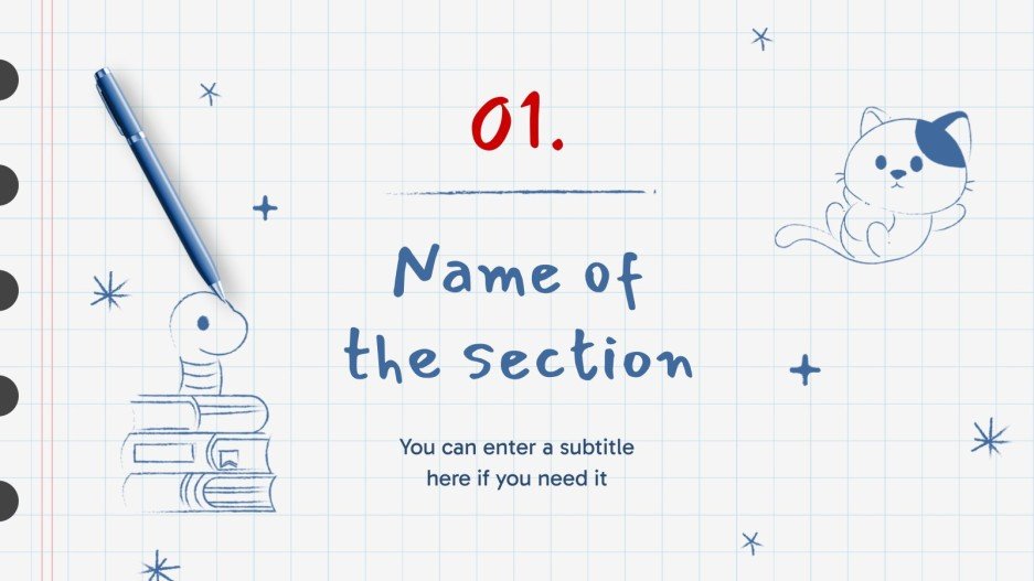 Ballpoint Pen Theme Presentation