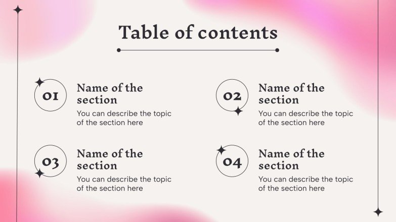 Pink Slideshow Presentation