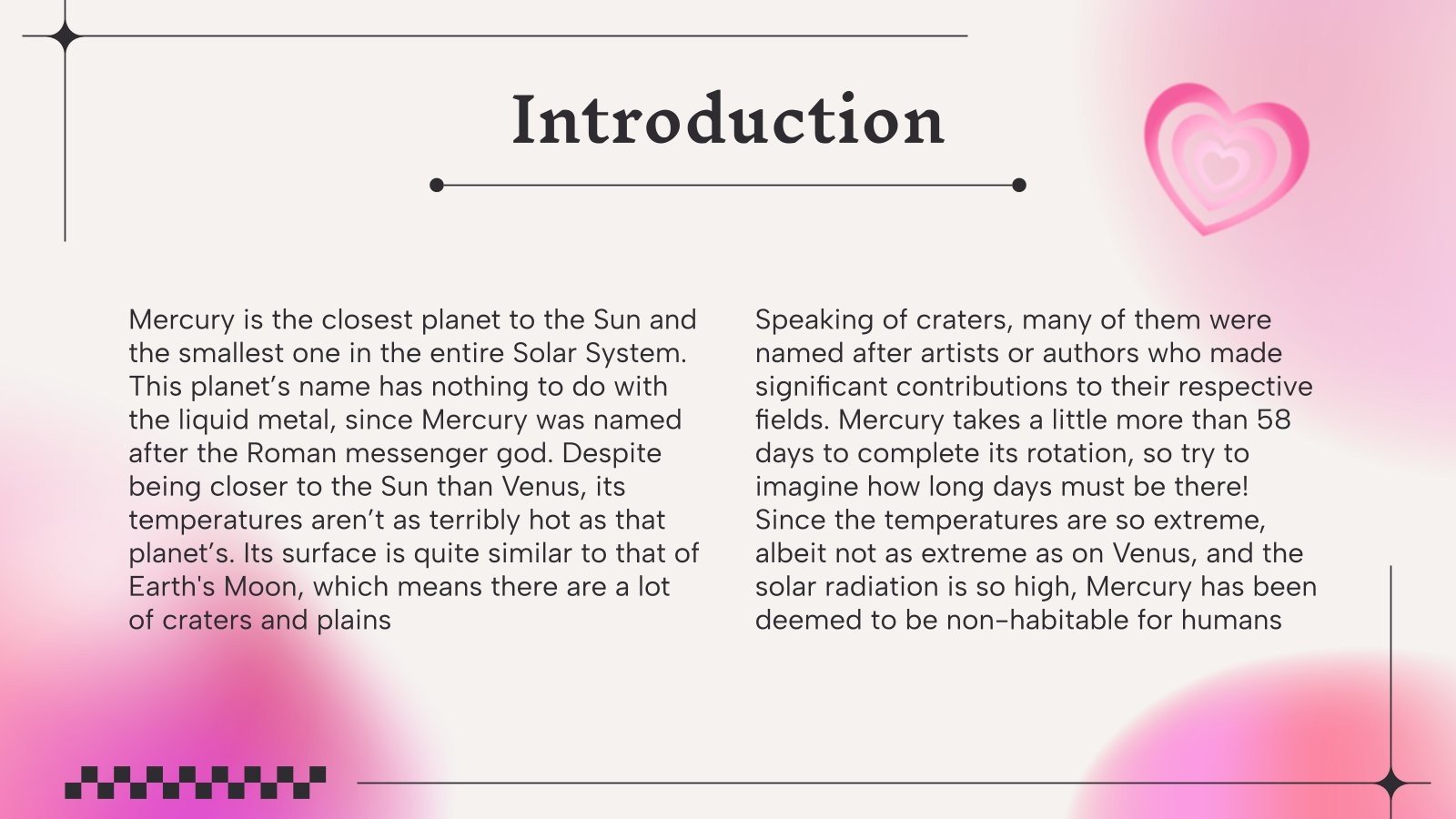 Pink Slideshow Presentation