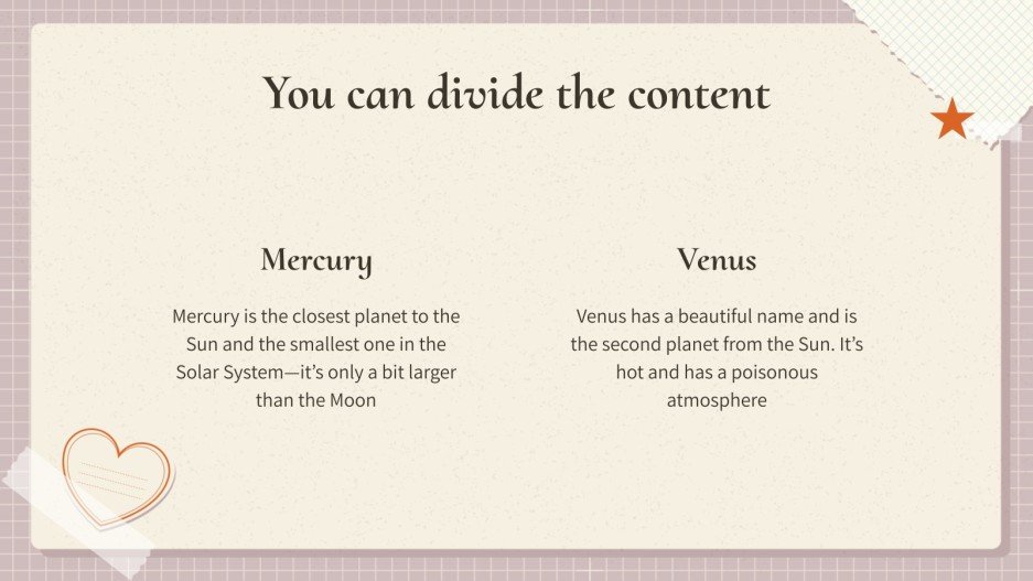 Vintage Scrap Paper Theme Presentation