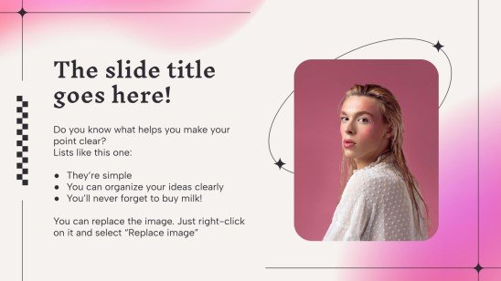Pink Slideshow Presentation