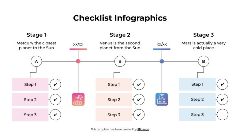Checklist Infographics Template