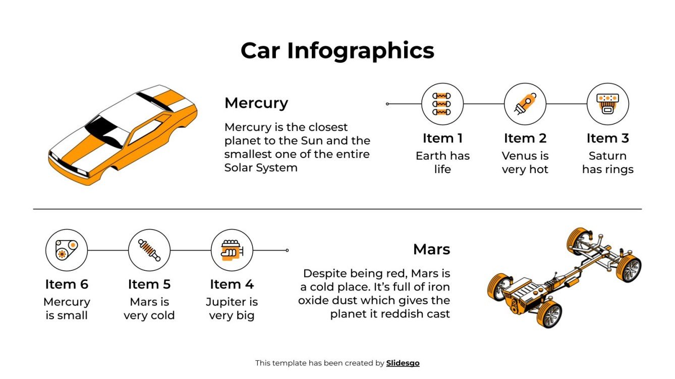 Car Infographics Template