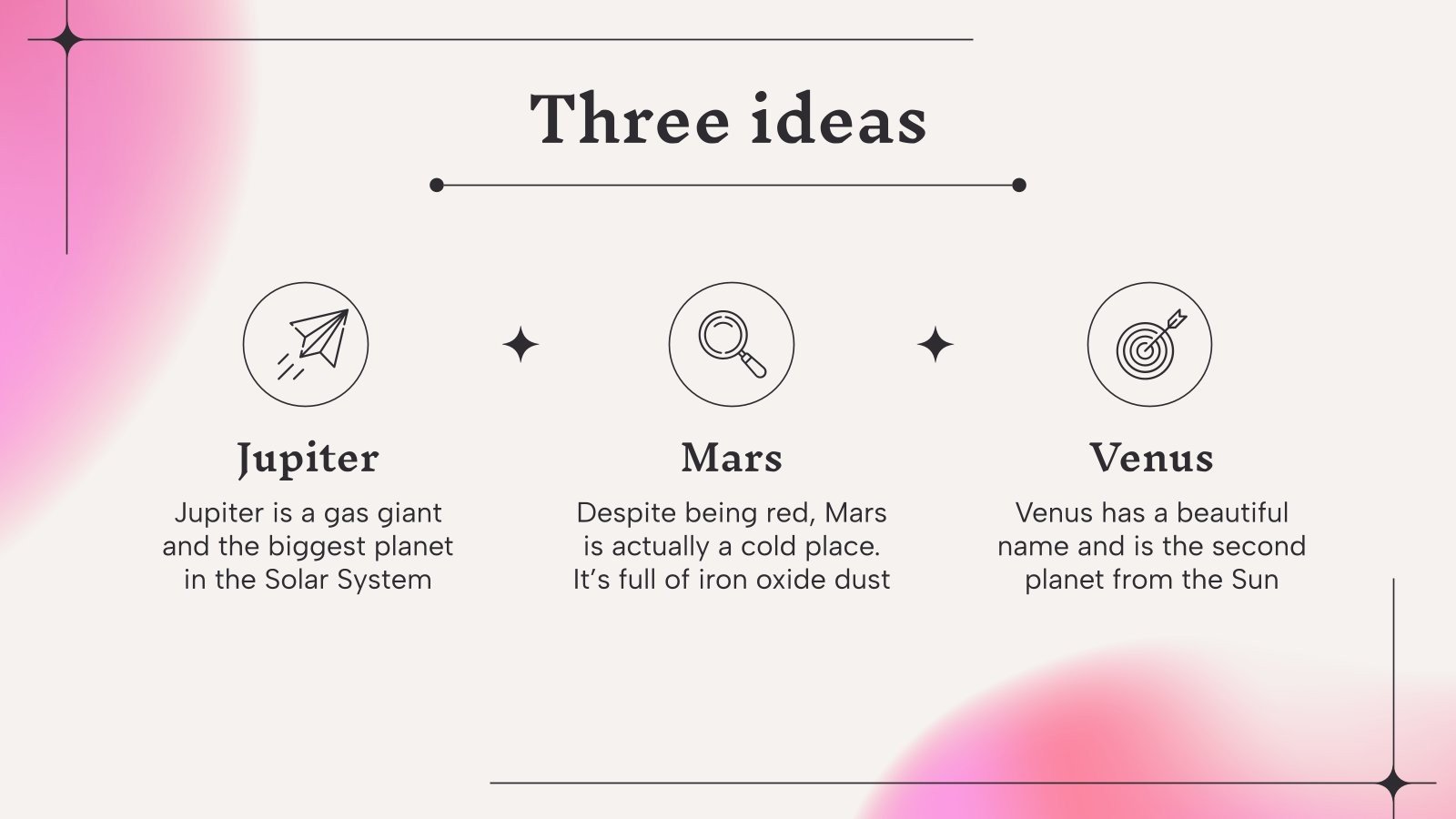 Pink Slideshow Presentation