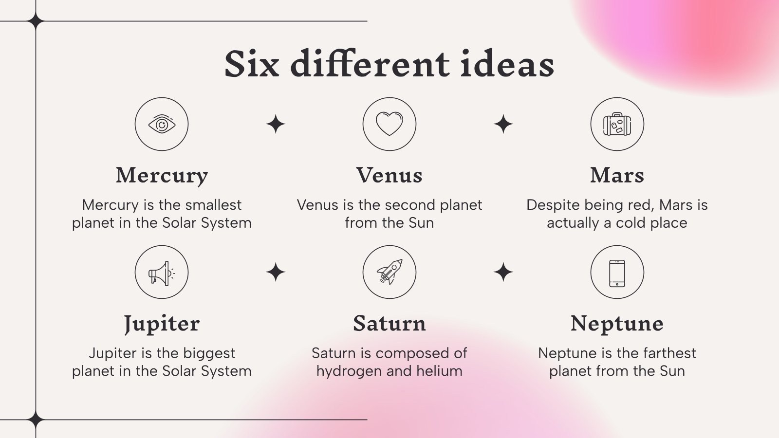 Pink Slideshow Presentation