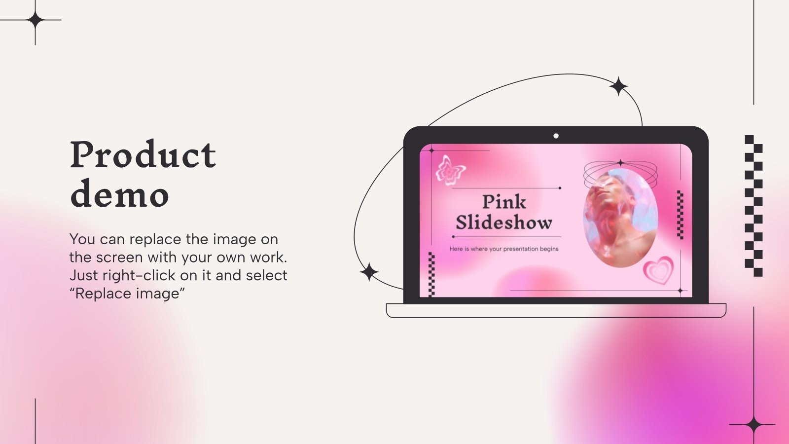 Pink Slideshow Presentation