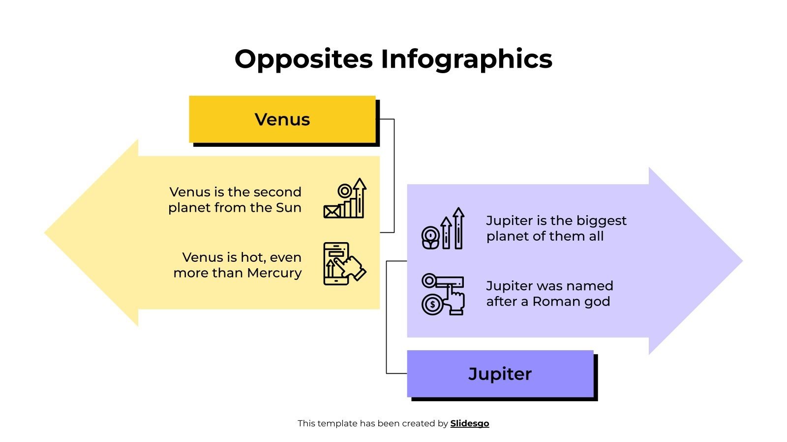 Opposites Infographics Template