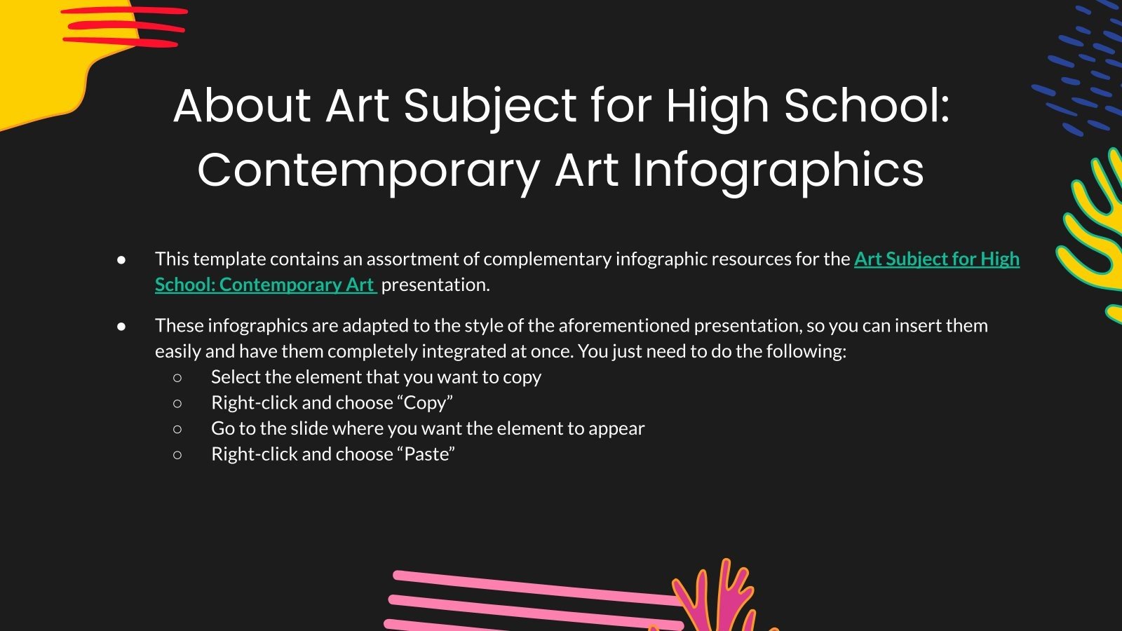 Art Subject for High School