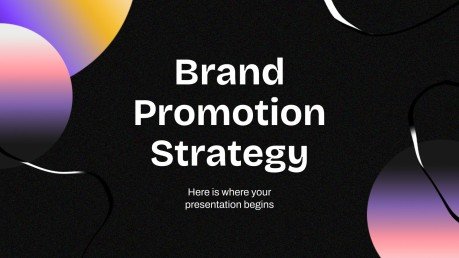 Brand Promotion Strategy Presentation Template Presentation