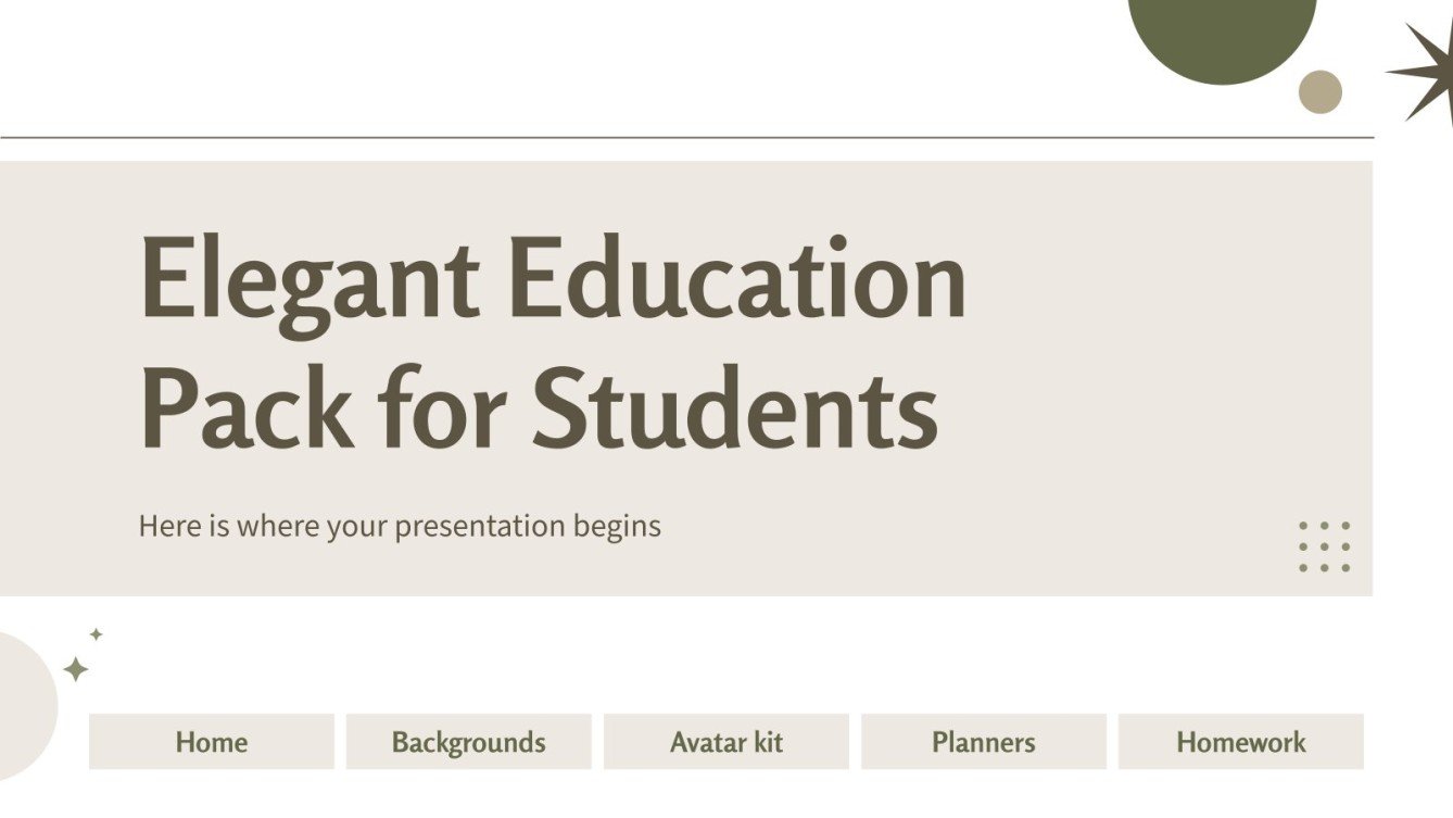 Free Student Packs for Google Slides and PowerPoint