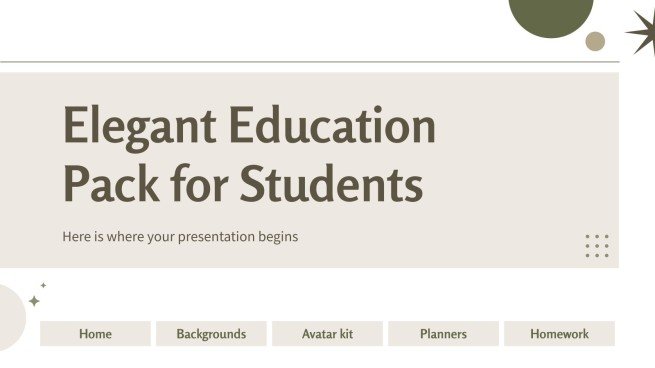 Free Student Packs for Google Slides and PowerPoint
