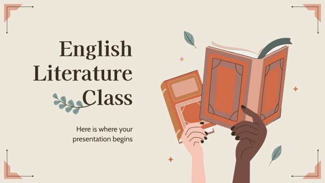 English Literature Class Template