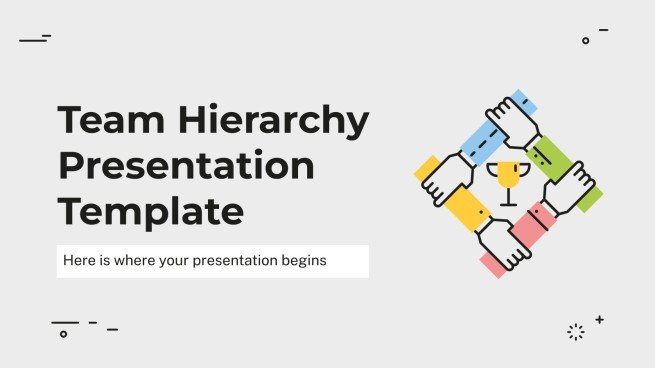 Team Hierarchy Presentation Template Presentation