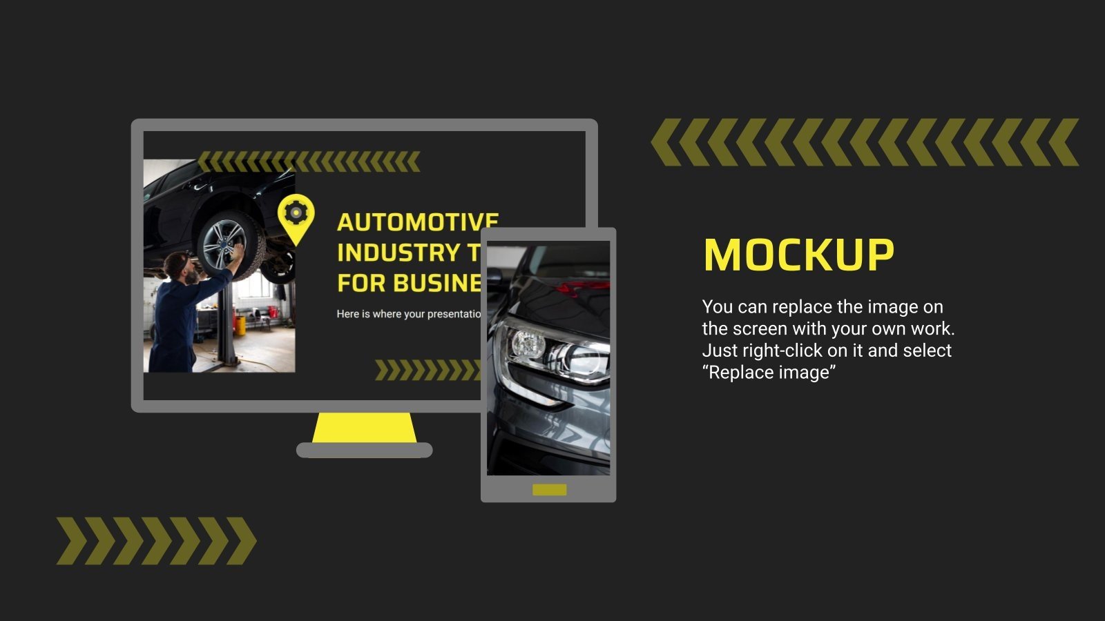 Automotive Industry Theme for Business Presentation