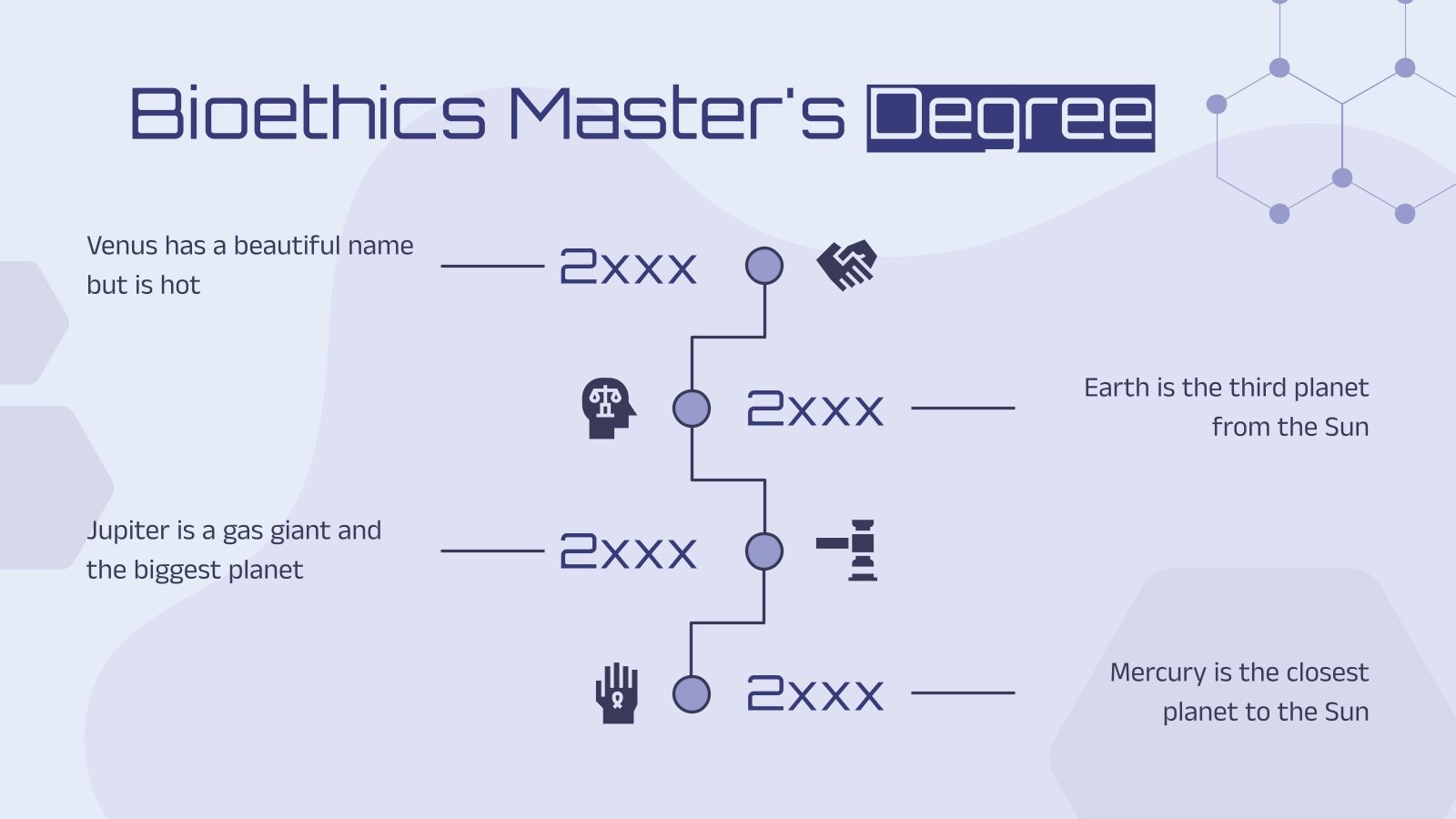 Bioethics Master's Degree Infographics Template