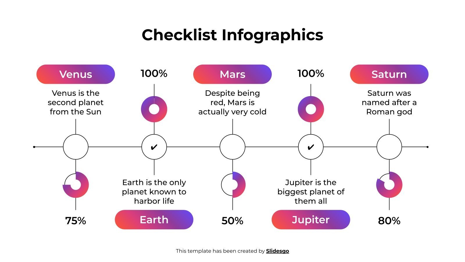 Checklist Infographics Template