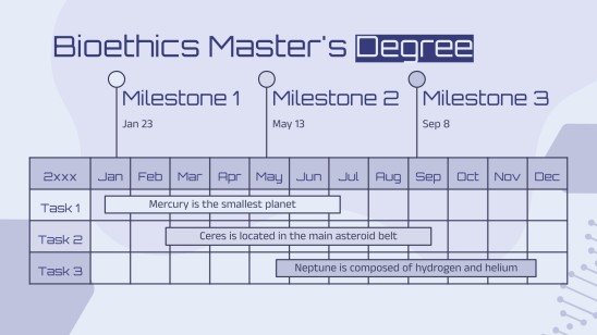 Bioethics Master's Degree Infographics Template