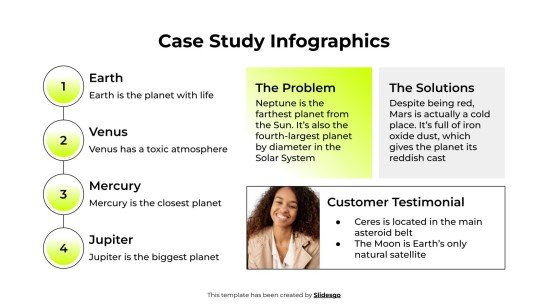 Case Study Infographics Template