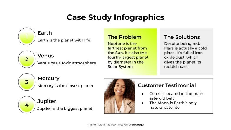 Case Study Infographics Template