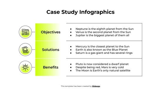 Case Study Infographics Template
