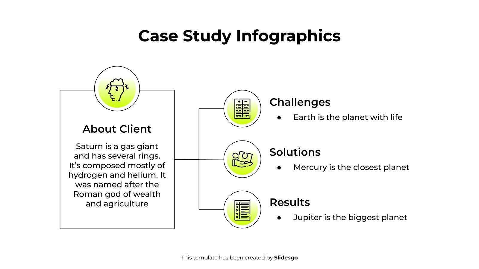 Case Study Infographics Template