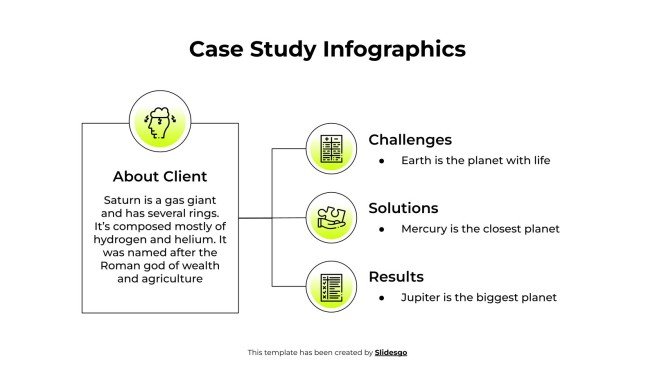 Case Study Infographics Template