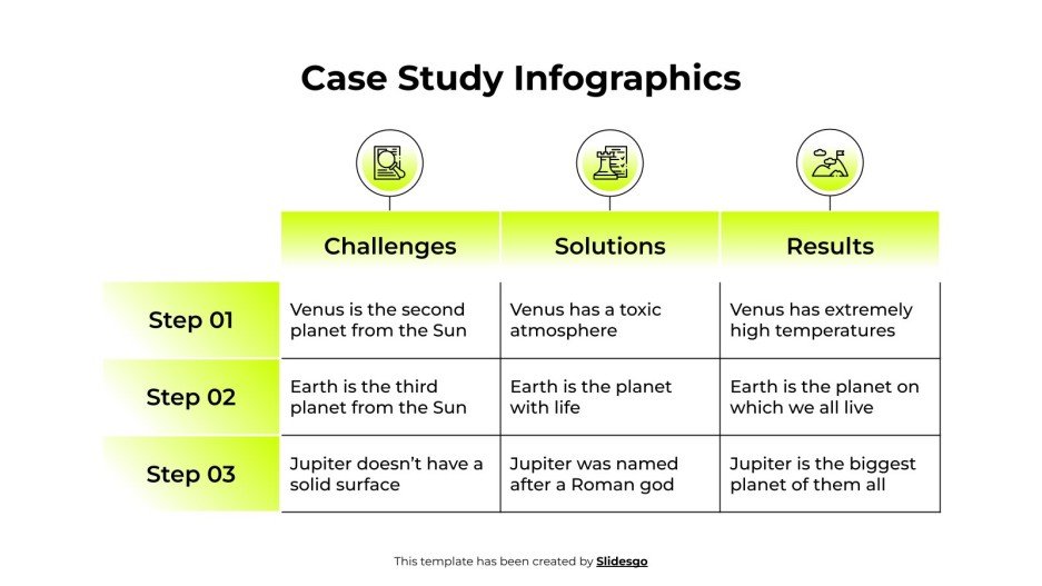 Case Study Infographics Template