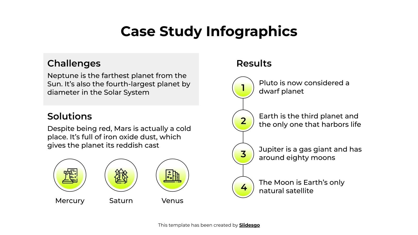 Case Study Infographics Template