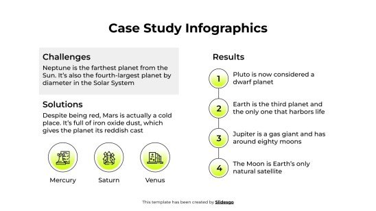 Case Study Infographics Template