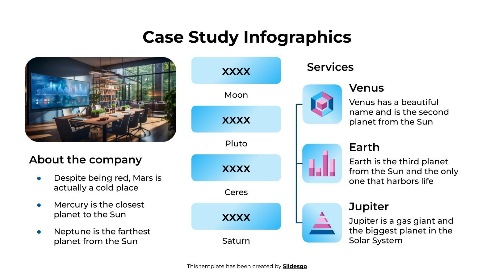 Case Study Infographics Template