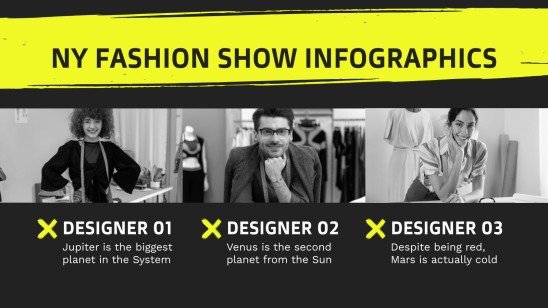 NY Fashion Show Infographics Template