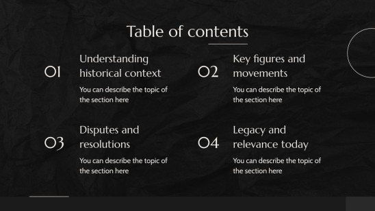 History Slideshow Presentation