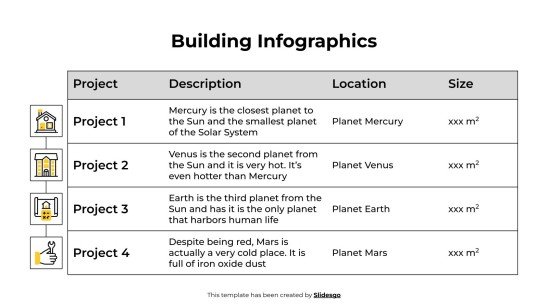 Building Infographics Template