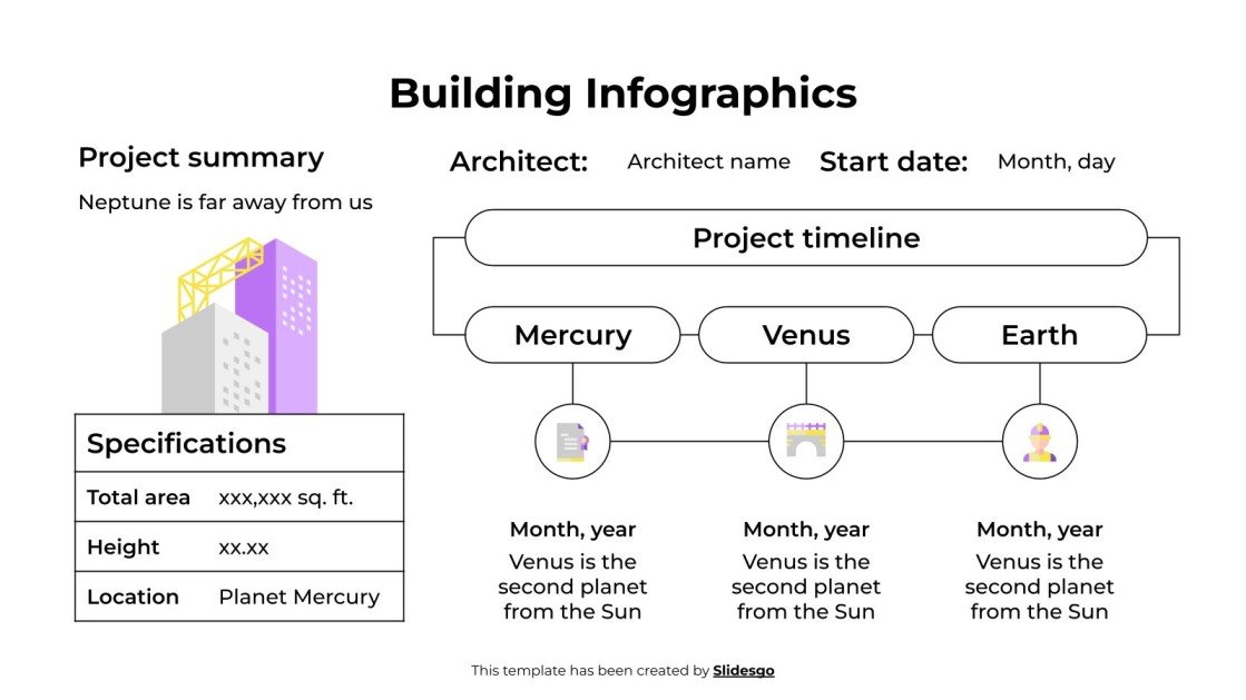 Building Infographics Template