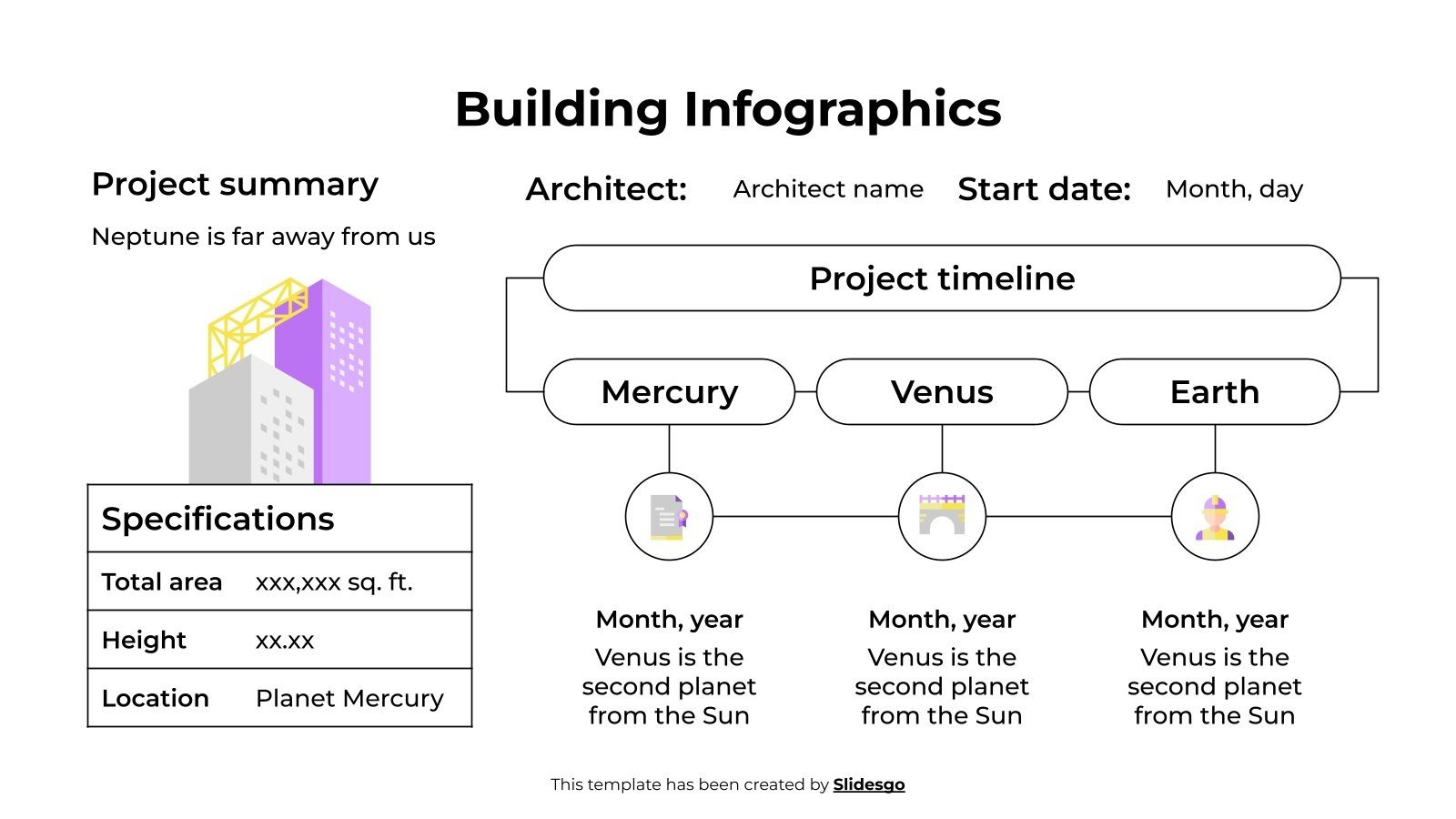 Building Infographics Template