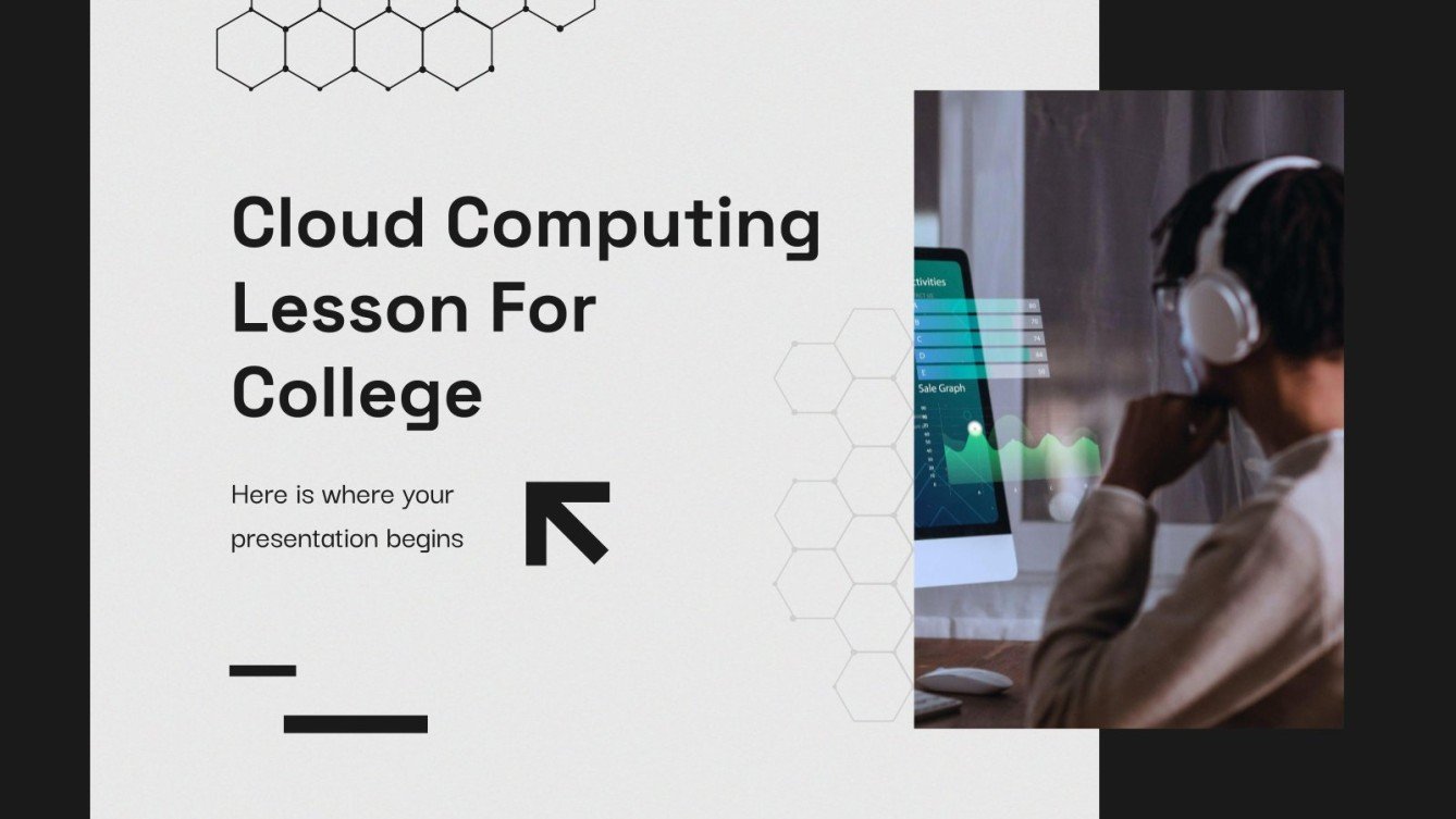Cloud Computing Lesson for College Presentation