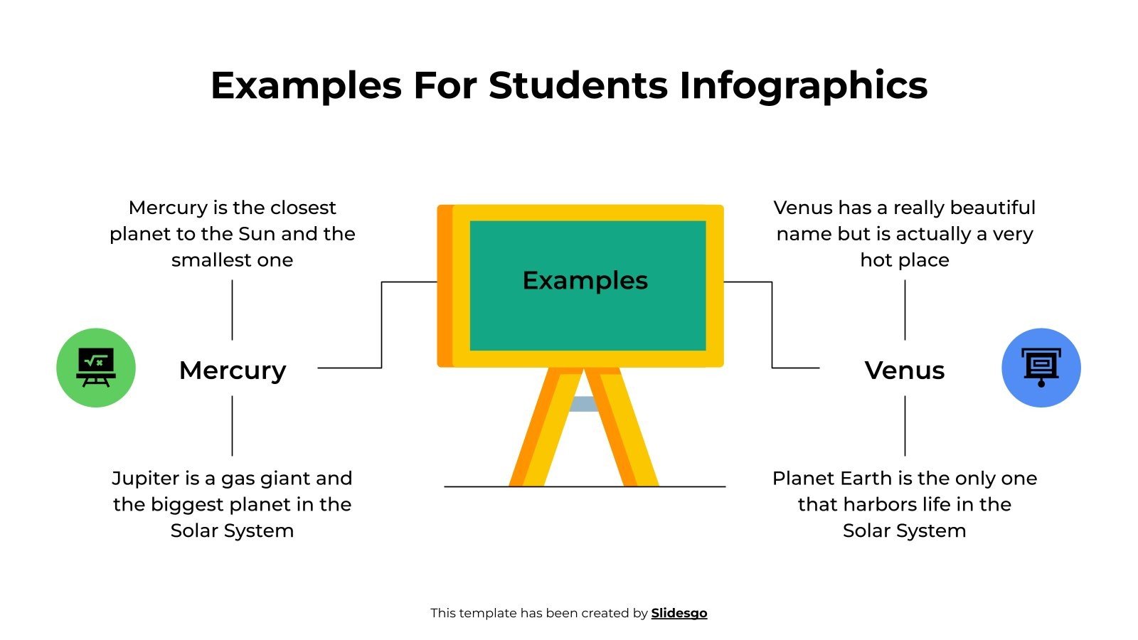Examples For Students Infographics Template