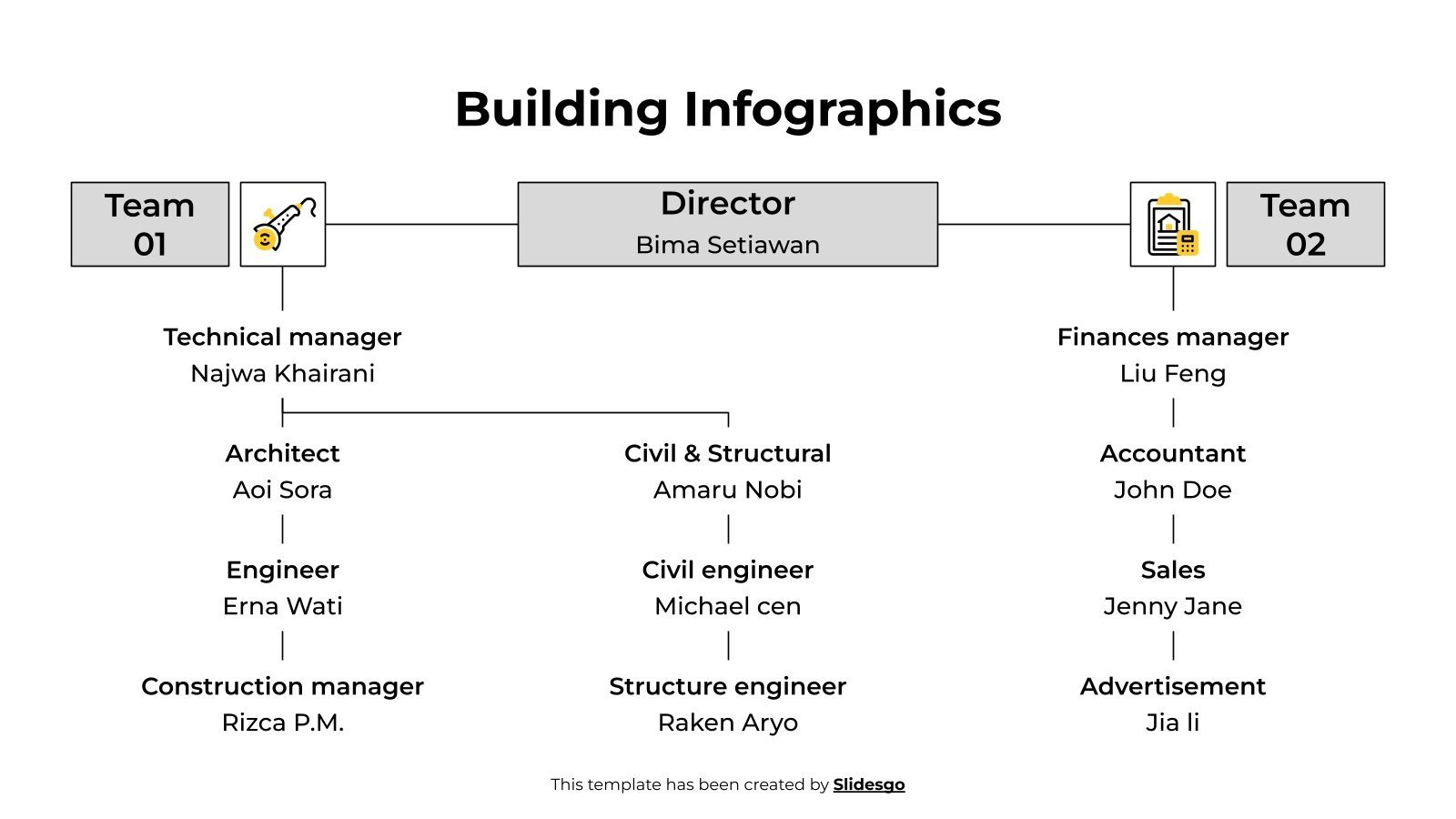 Building Infographics Template