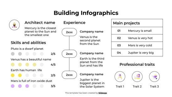 Building Infographics Template