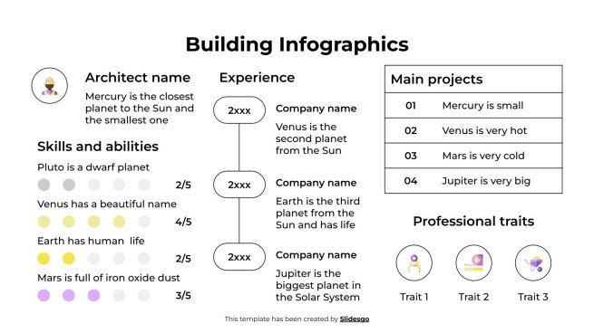 Building Infographics Template