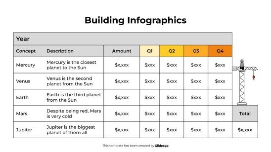 Building Infographics Template