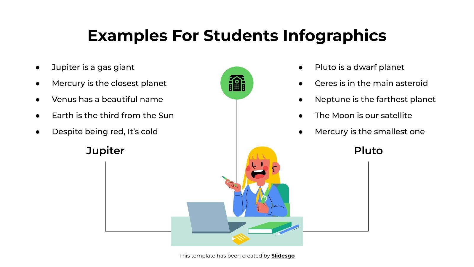 Examples For Students Infographics Template