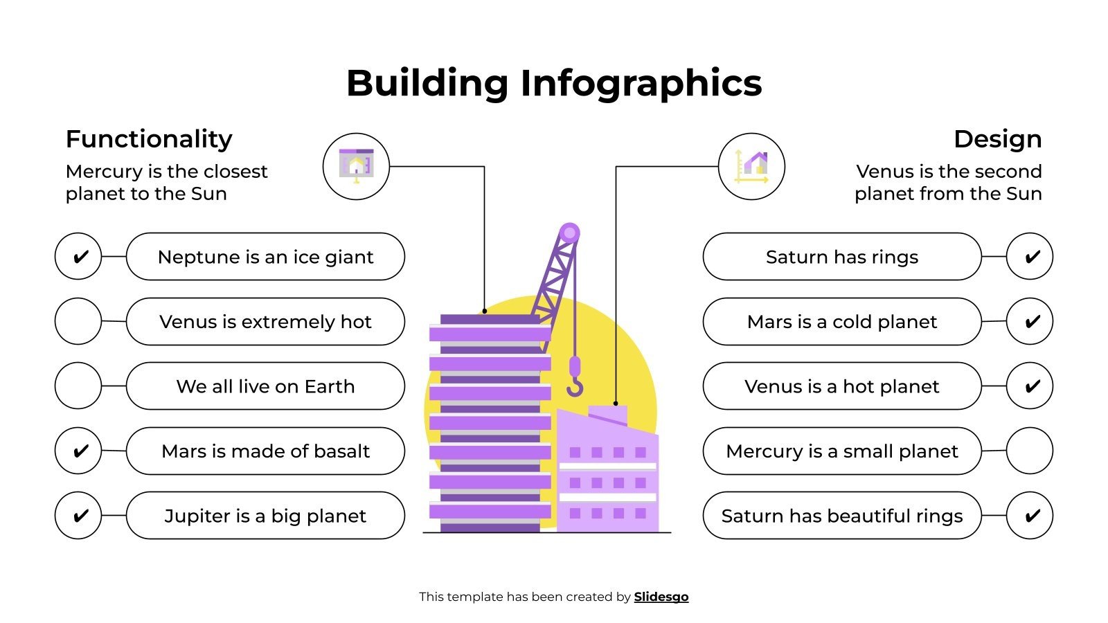 Building Infographics Template