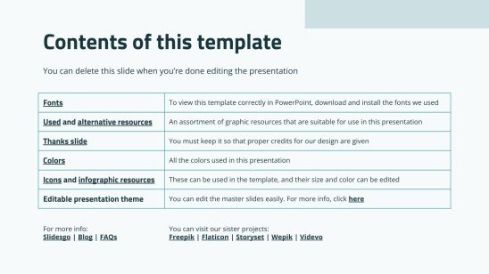 Text Wall Presentation Template Presentation