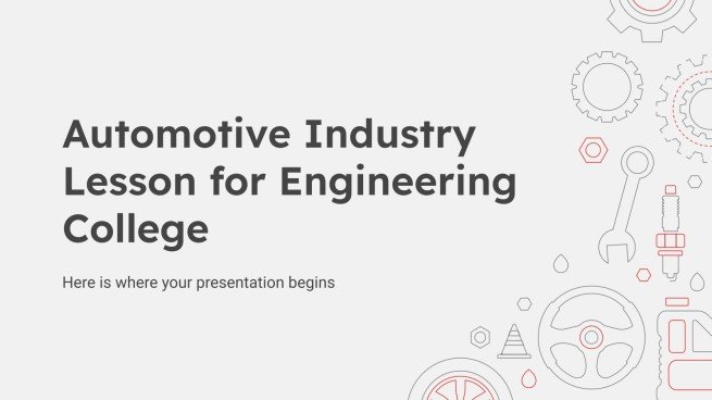 Automotive Industry Lesson for Engineering College