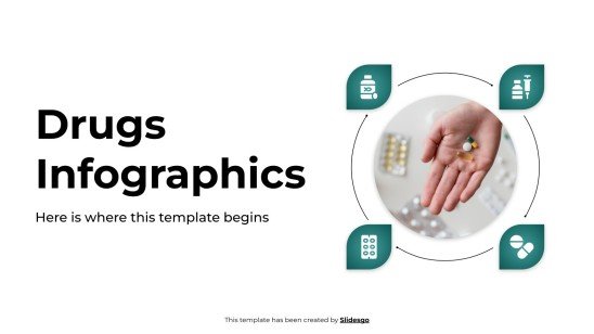 Templates about drugs for Google Slides and PowerPoint