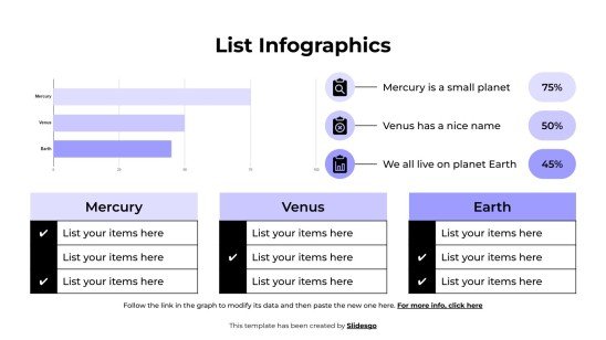 List Infographic Presentation