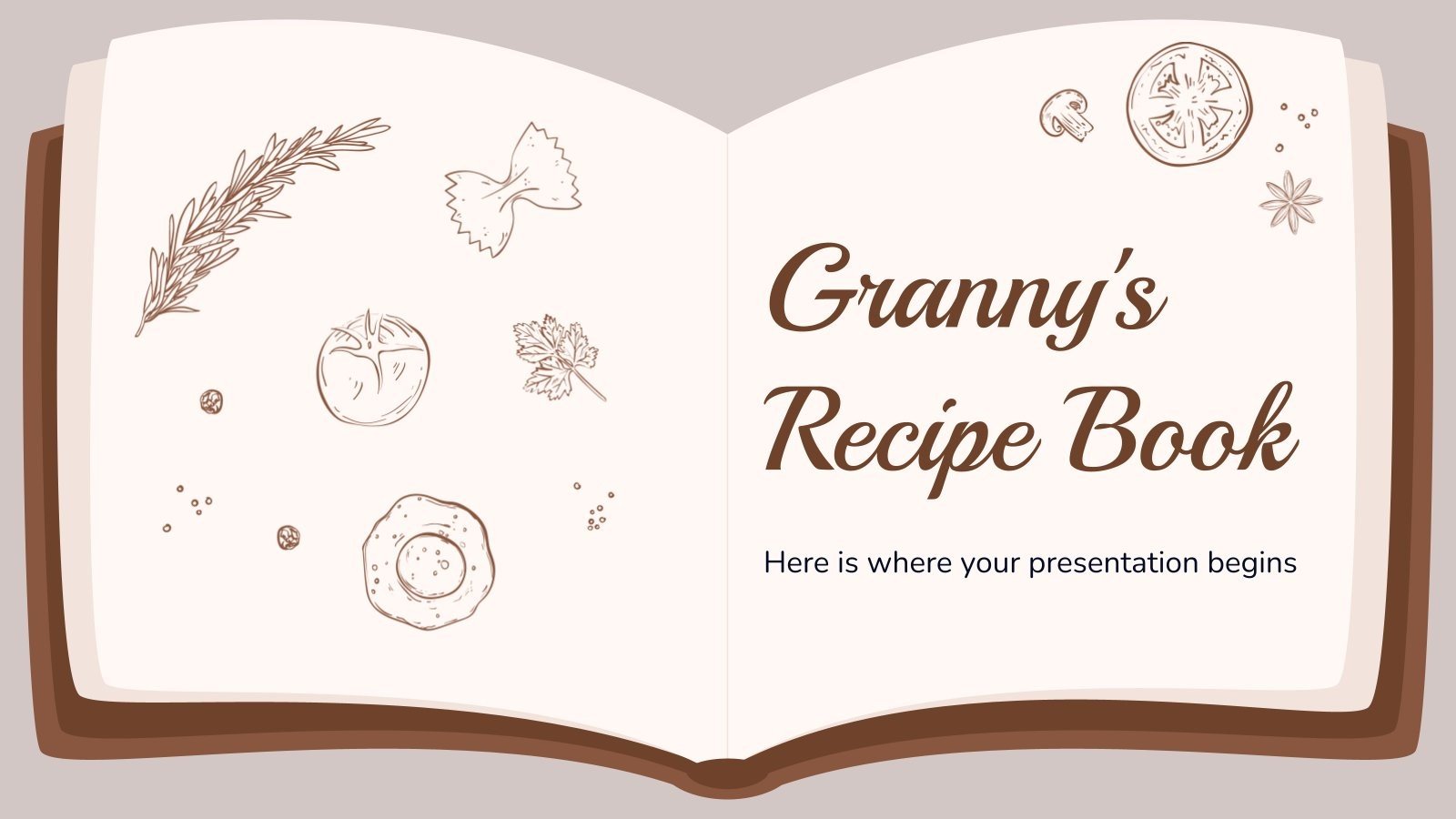 Free templates about Recipes for Google Slides and PowerPoint