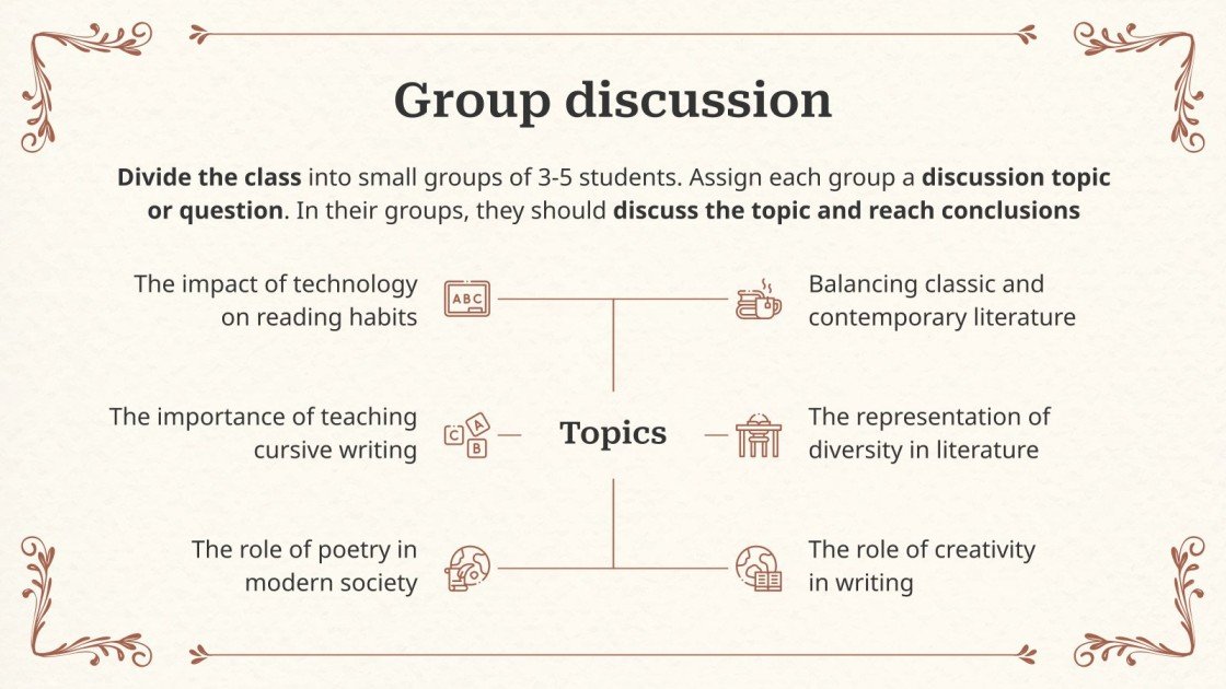 English Literature Class Presentation